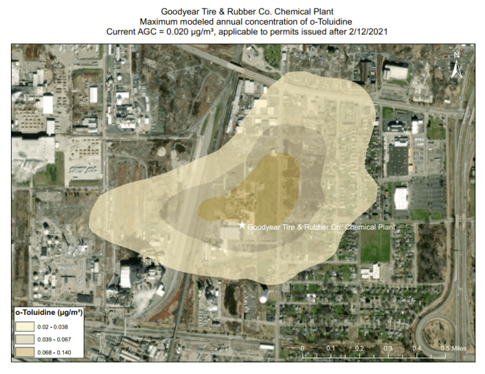 Computer Modeling Shows Carcinogen From Goodyear Plant Is Invading ...
